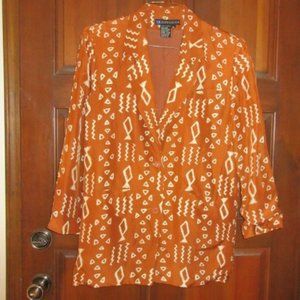 IB DIFFUSION | Jackets & Coats | Vintage Silk Jacket Blazer Ib ...